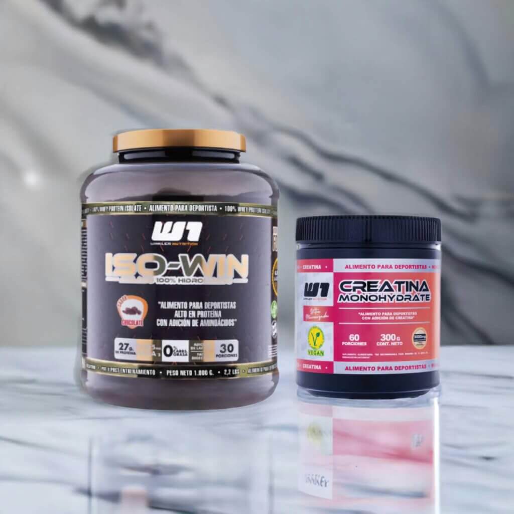 Pack Super Strong | Proteina ISO WIN 1KG + Creatina 300 gr
